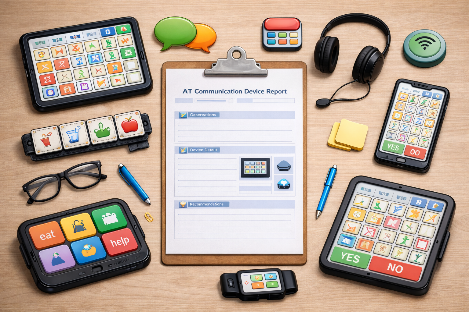 Assistive Technology (AT) Communication Device Report | SmartRehab